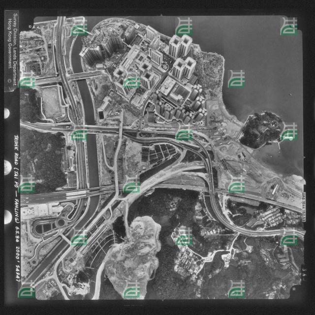 Aerial photo of Tai Po, 1984, shows Wang Fuk Court completed | Gwulo